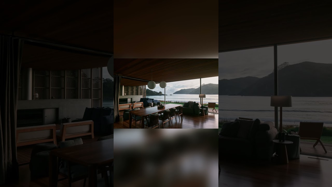 Omata Beach House by Herbst Architects  Photos by Simon Wilson  #interior #design #interiordesign