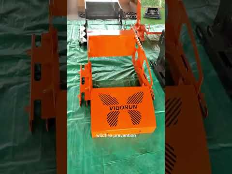 Buy 600mm cutting width 200 meters control cut height 20-150mm adjustable RC weed trimmer on Alibaba