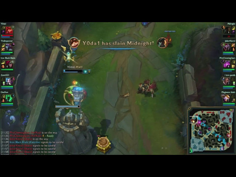 Trolling players on EUNE ranked with Teemo