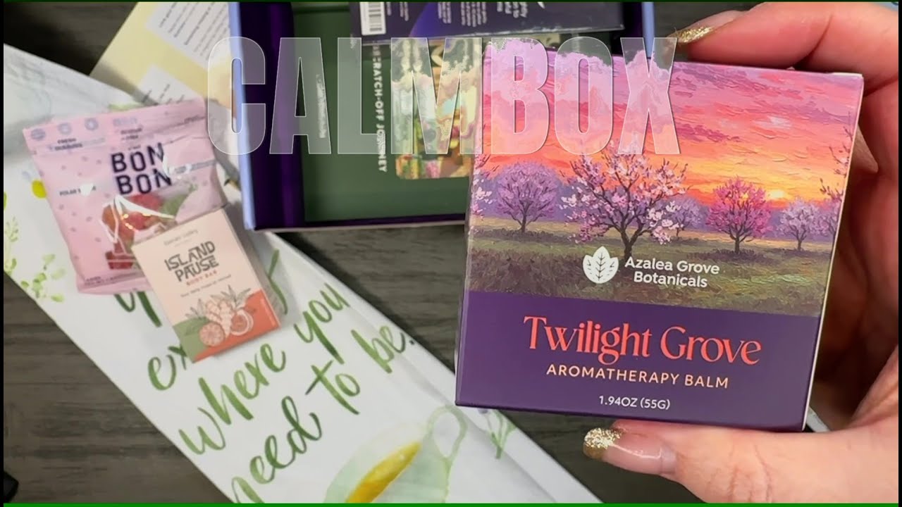 Calmbox Unboxing // January 2026 // Golden Hour