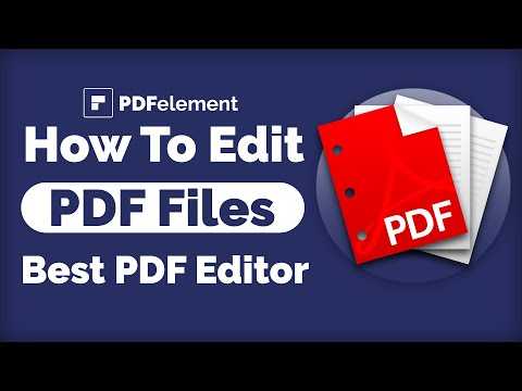 How To Edit PDF File / Create PDF Document | Best PDF Editor | PDFelement Pro Review & Tutorial