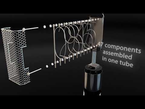 ZIN-18 nixie clock presentation in graphics