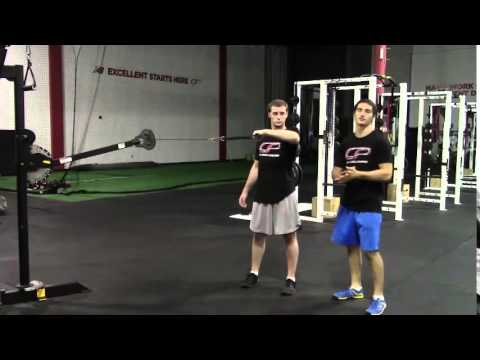 Standing Cable External Rotations in the Scapular Plane with 90 Degrees of Abduction