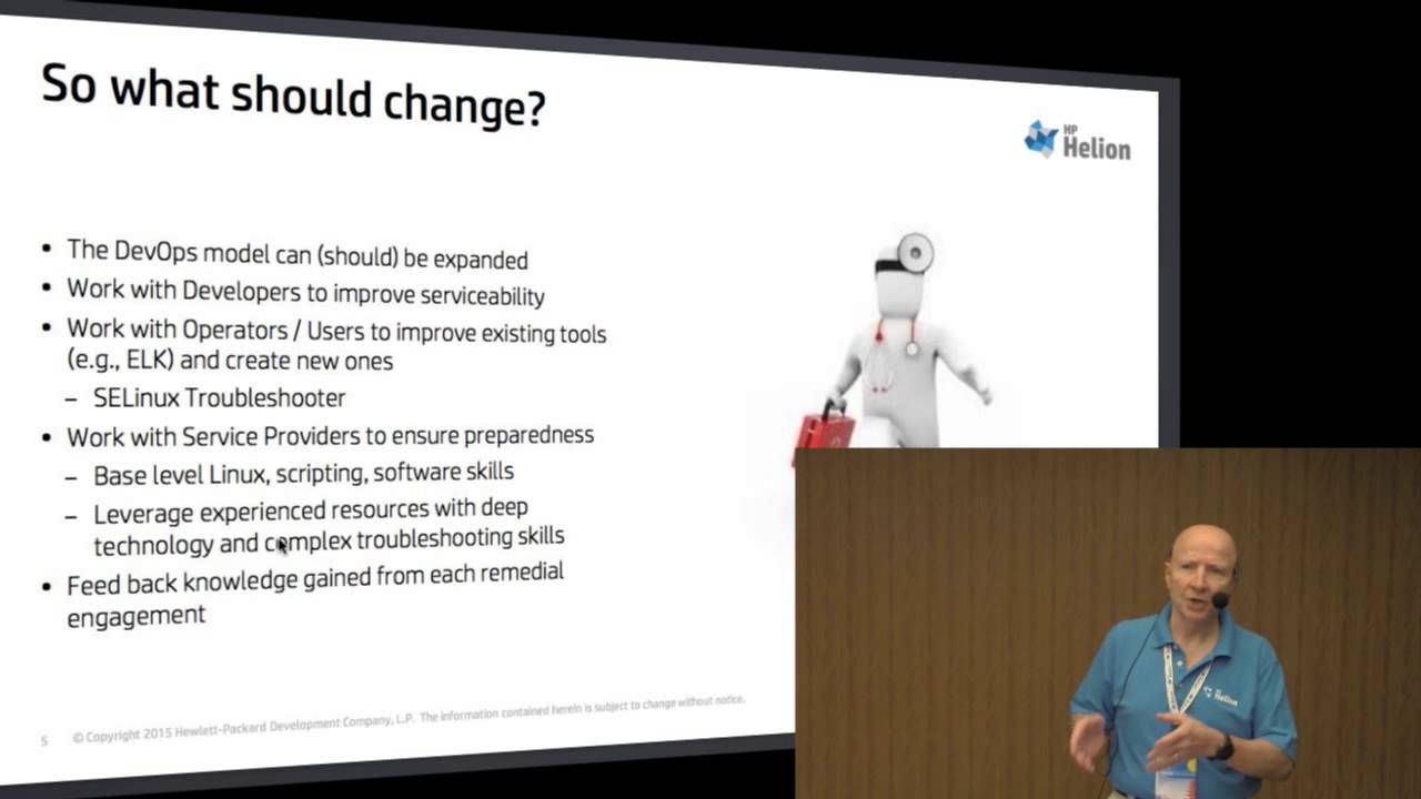 2015 OpenStack Summit Tokyo - Harry Sutton – HP – It’s not working – what now?
