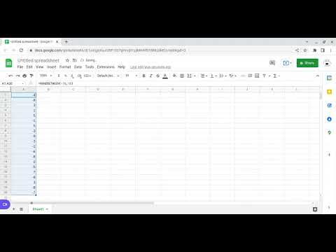 Random Number Generator in Google Sheets