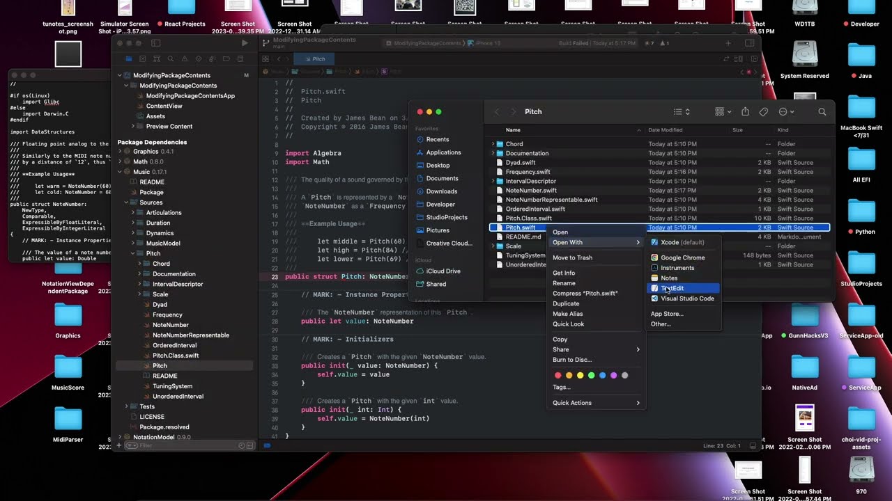Modifying Locked Github Package Source Files in Xcode Swift