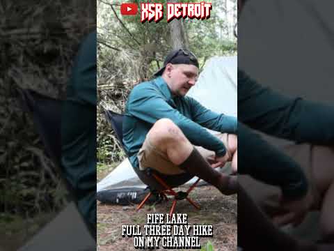 The REI backpacking chair come with me every time.