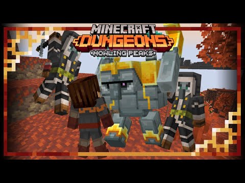 Minecraft Dungeons Mod 1.7 Howling peaks DLC Update Download Now!