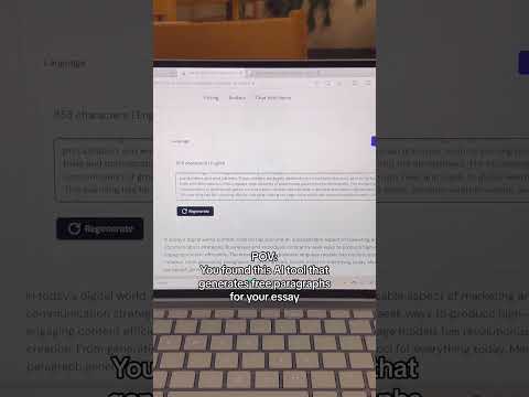 Free AI tool to generate free paragraphs for your essays🔥🔥