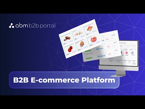 B2B Portal: system for building B2B E-commerce in distribution