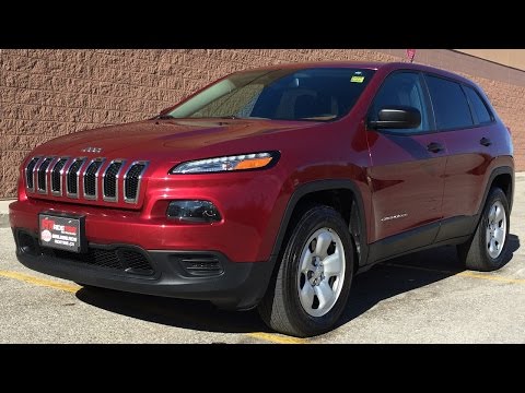 2015 Jeep Cherokee Sport 4WD - Tinted Windows, Cold Weather Group w/ Remote Start