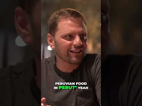 American Chef in Peru: Why I Avoided Peruvian Food! (At First)