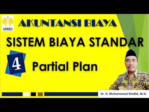 SISTEM BIAYA STANDAR - Partial Plan