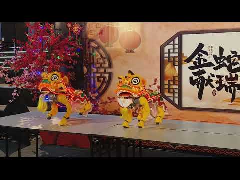 Robot Lion Dance @ Tech Dome Penang, Malaysia