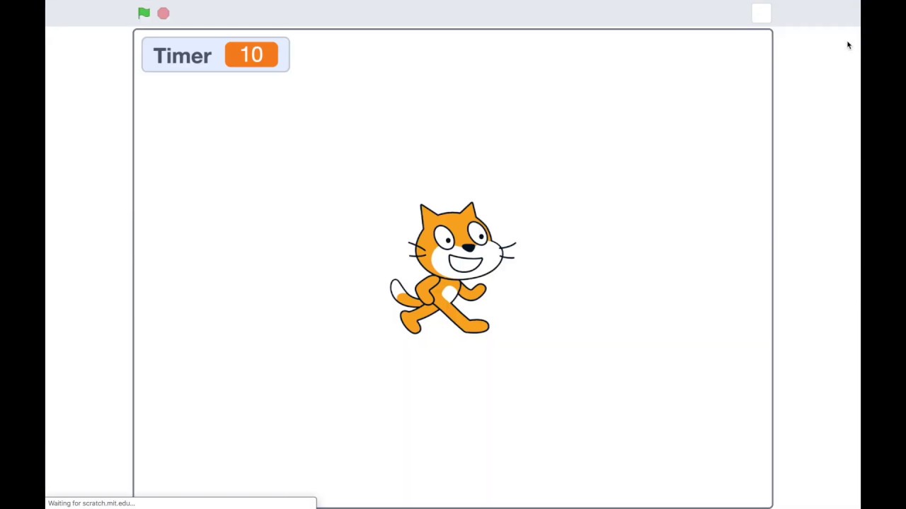 Scratch tutorial: Countdown timer in Scratch