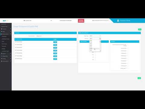 How to add a timezone in the ACT365 system software