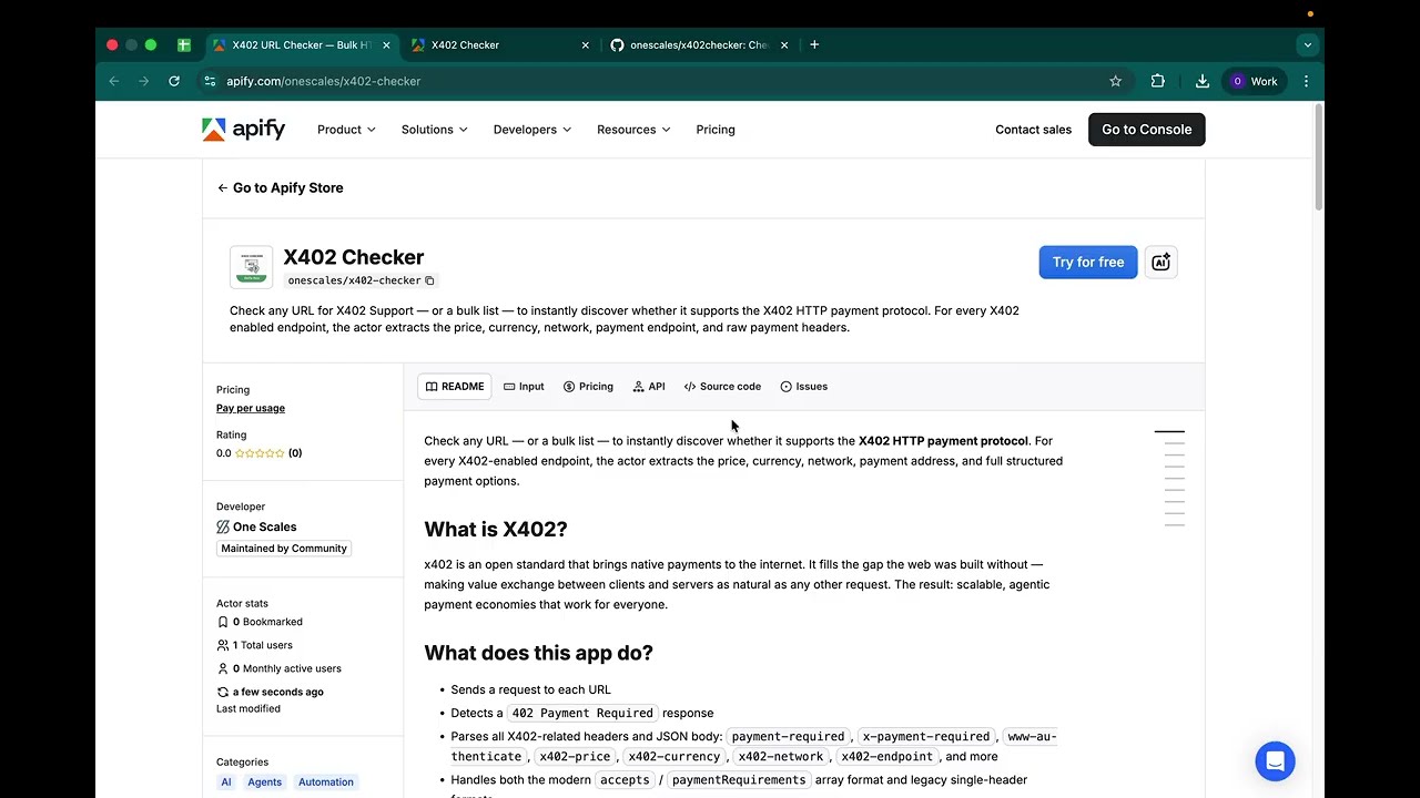 X402 Checker Introduction