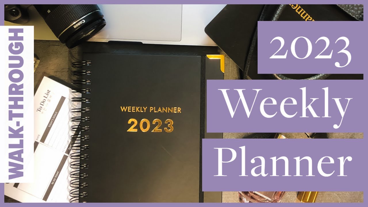 2023 Weekly Planner Walkthrough - The Key Planner
