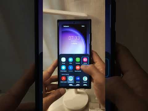 2 ways of adding flashlight shortcuts to S23 Ultra