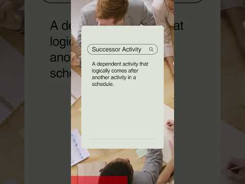 What is Successor Activity in Project Management?