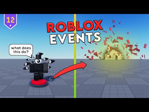 Roblox Scripting Tutorial - Ep 12 | All About Events