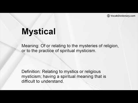 Mystical Meaning