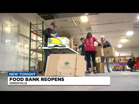 Food Bank Reopens