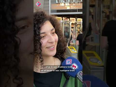 Druktepoppetjes helpen je drukke treinen te ontwijken | #shorts