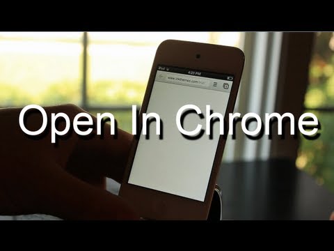 Open In Chrome: Sets Google Chrome as Your Default Browser
