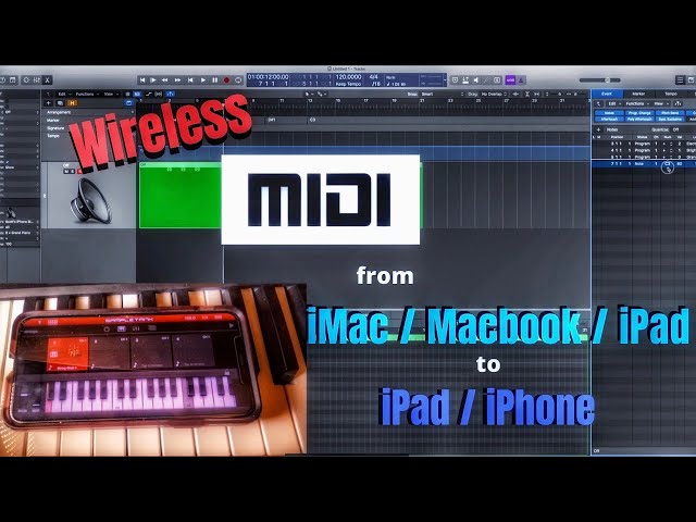 Getting MIDI in and audio out from iPad pro? - Gearspace