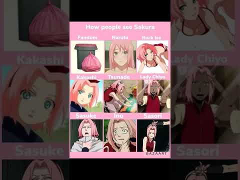 How you see Sakura #sakura #narutoshippuden #anime #animeedit #trending #viralvideo