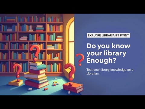 Know Your Library: Roles of a Librarian & Key Library Terms Explained | Library Science Basics