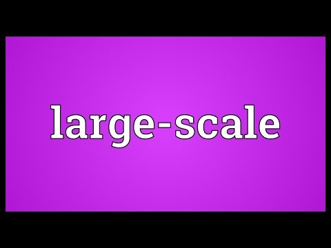 Large-scale Meaning