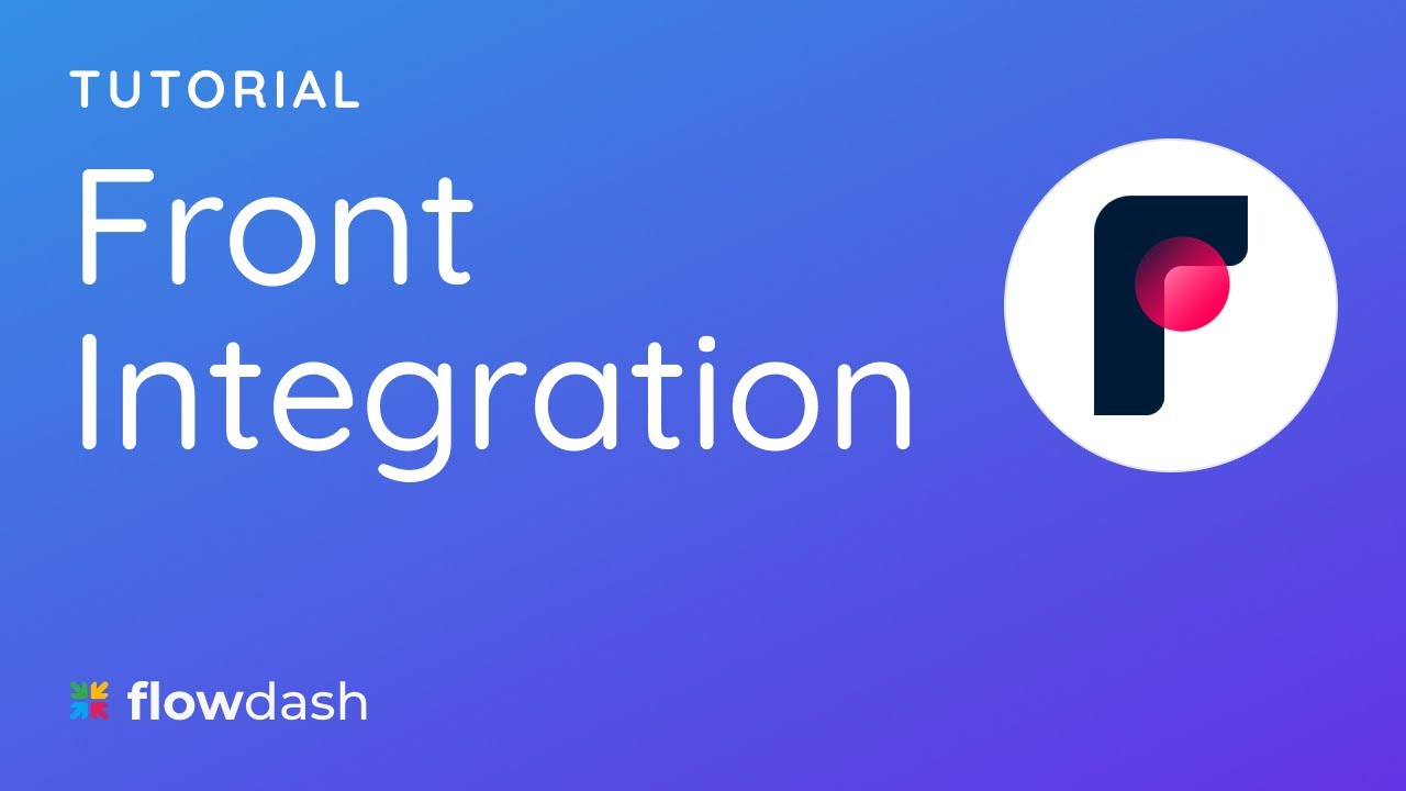 Front Integration | Flowdash