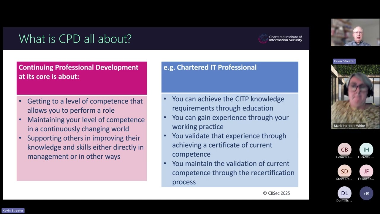 Getting Started with CIISec CPD: A Practical Overview