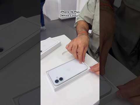 Iphone 16 plus (white 256 GB) ✌️#iphone16plus #256gb #white