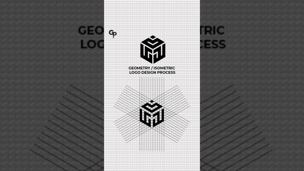 Geometric | Isometric Logo Design Process in Adobe Illustrator | Illustrator Tutorial #logodesign