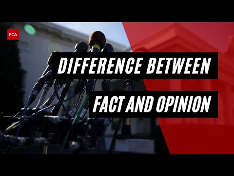 Difference Between Fact And Opinion - The Definition Of Fact And Opinion in Investigations