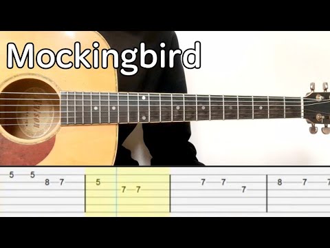 Eminem - Mockingbird (Easy Guitar Tabs Tutorial)