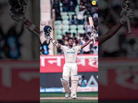 The Rise of Yashasvi Jaiswal: From Street Cricket to Test Match Centuries #shorts