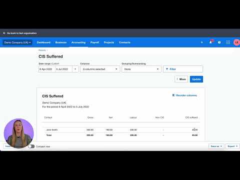 Xero 1-0-1 With Laila: Filing CIS Suffered in Xero via the RTI Submission