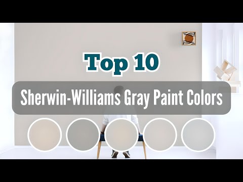 Top 10 Sherwin Williams Gray Paint Colors