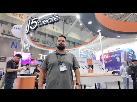 j5create Computex 2025: Stream Station Pro, Thunderbolt 5 Dock, USB4 Hubs & 380W GaN Charger