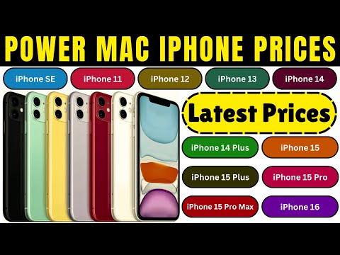 Power Mac iPhone Prices 2025 Philippines | Iphone SE, 11, 12, 13, 14, 15, 16, Pro Plus & Max