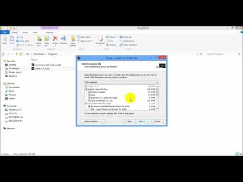 Installation of scilab 5.5.2 in windows 7,8,10