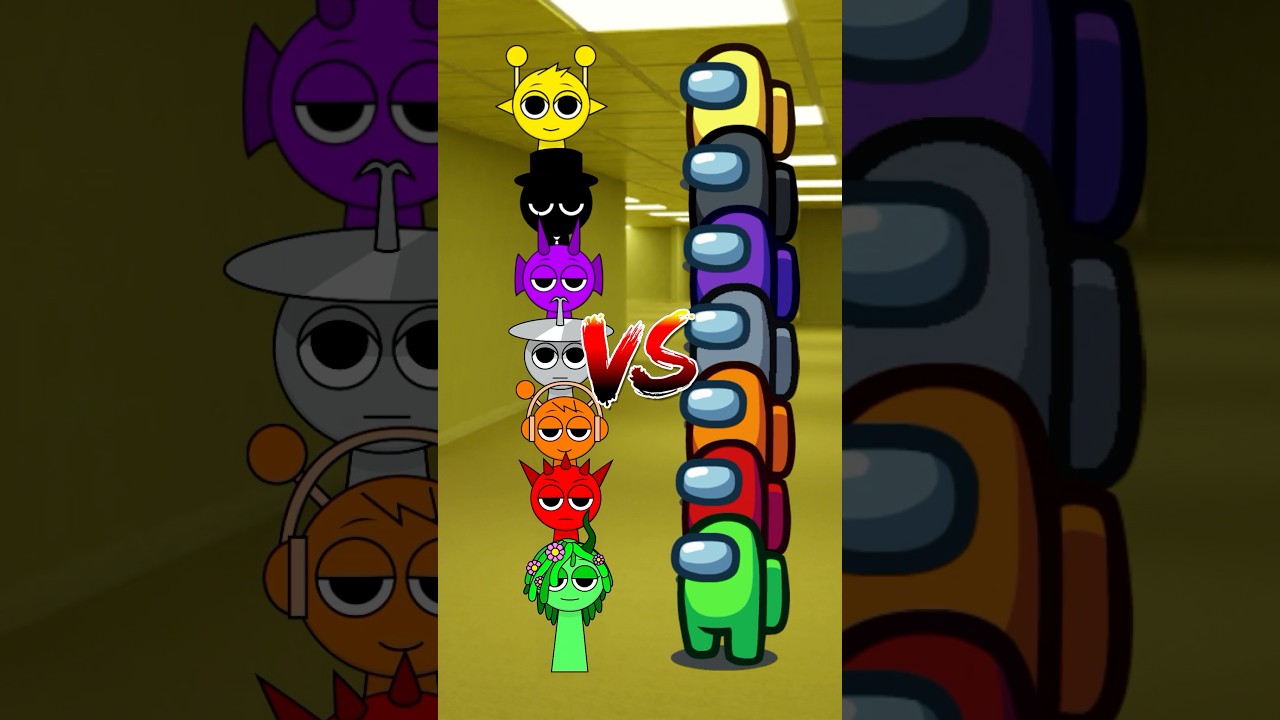 Incredibox Sprunki VS Among Us #shorts #incrediboxsprunki #amongus #sprunki