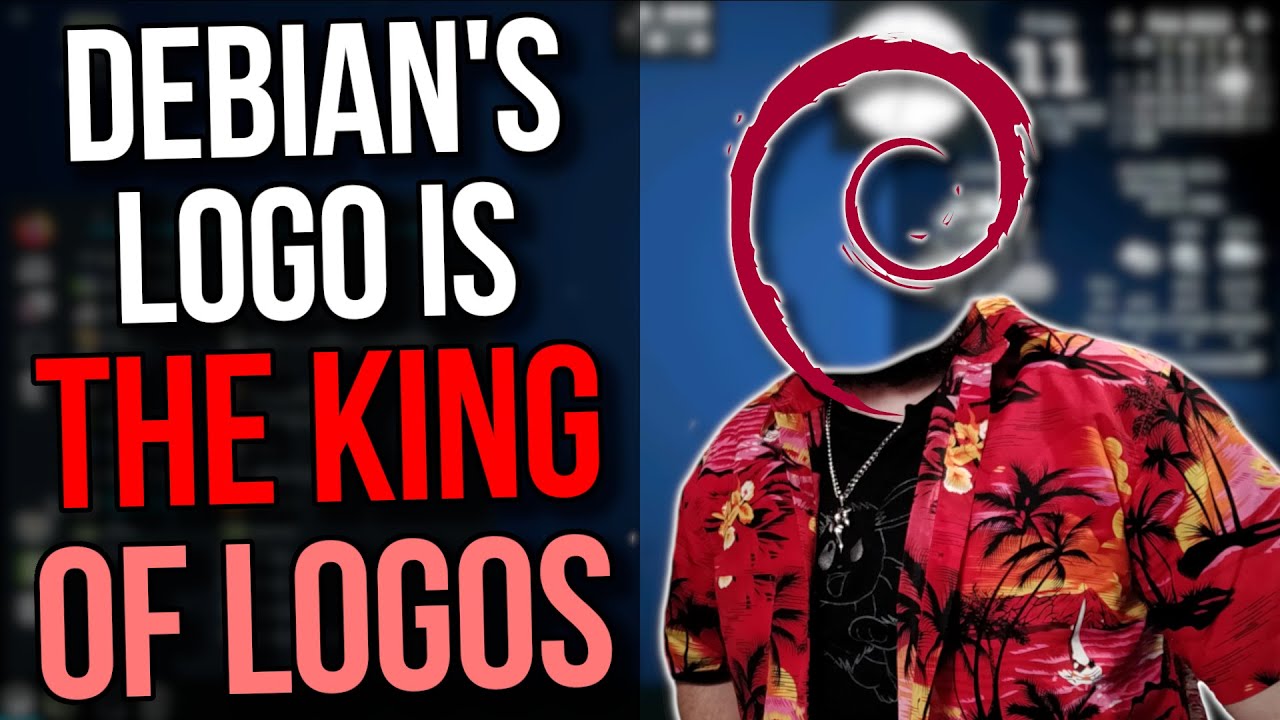 Debian's Swirl Was Made In Adobe Illustrator