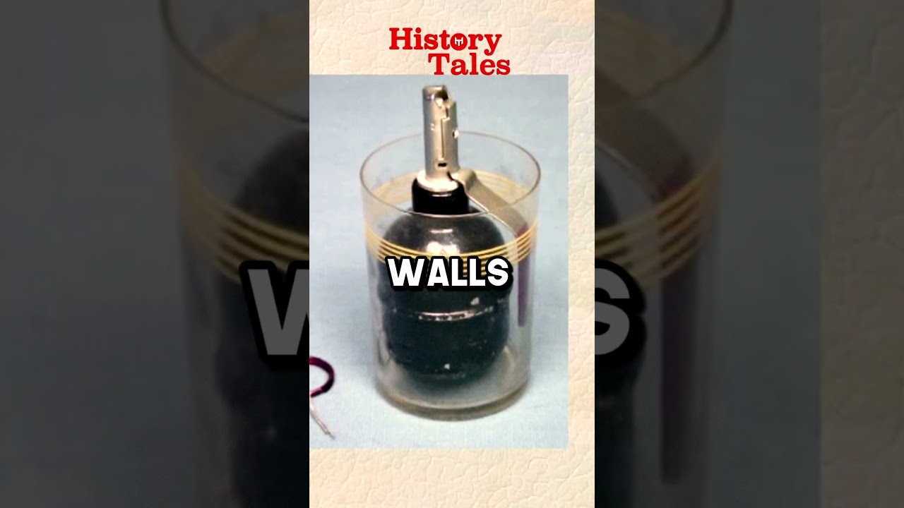 Why did Soviet soldiers put grenades in glasses? #shorts