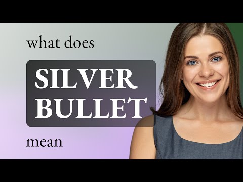 Silver bullet | definition of SILVER BULLET