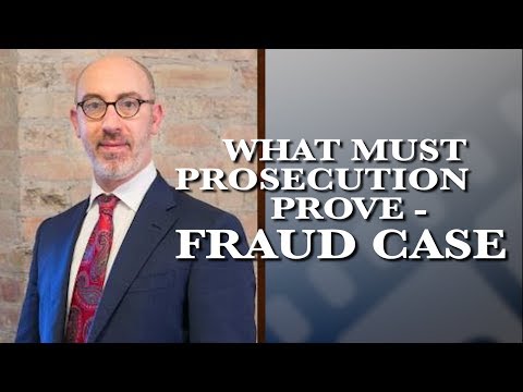 What must the prosecution prove in a fraud case? | Chicago Criminal Defense Attorney | Gal Pissetzky